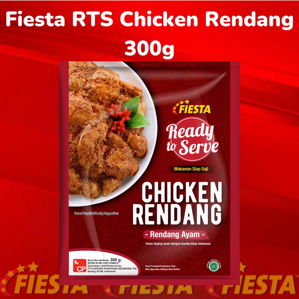 Jual Fiesta RTS Chicken Rendang 300g | Shopee Indonesia
