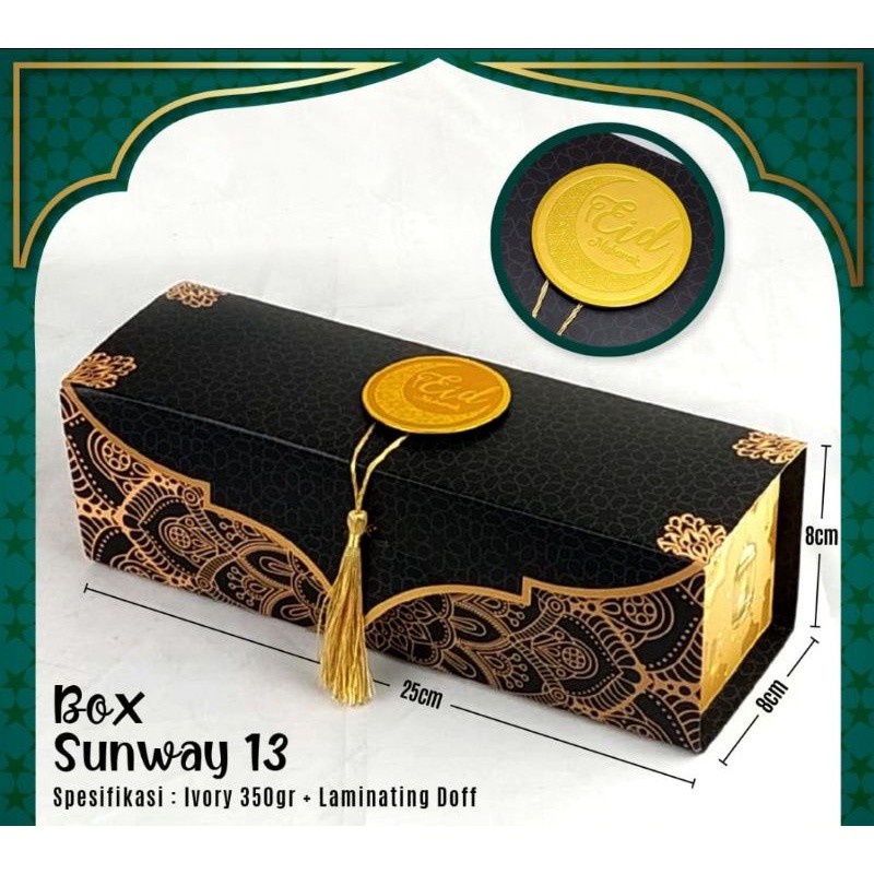 Jual ( 5 Pcs) Box Roll Cake Fruitcake Dus Bolu Gulung Lebaran Kotak Kue ...