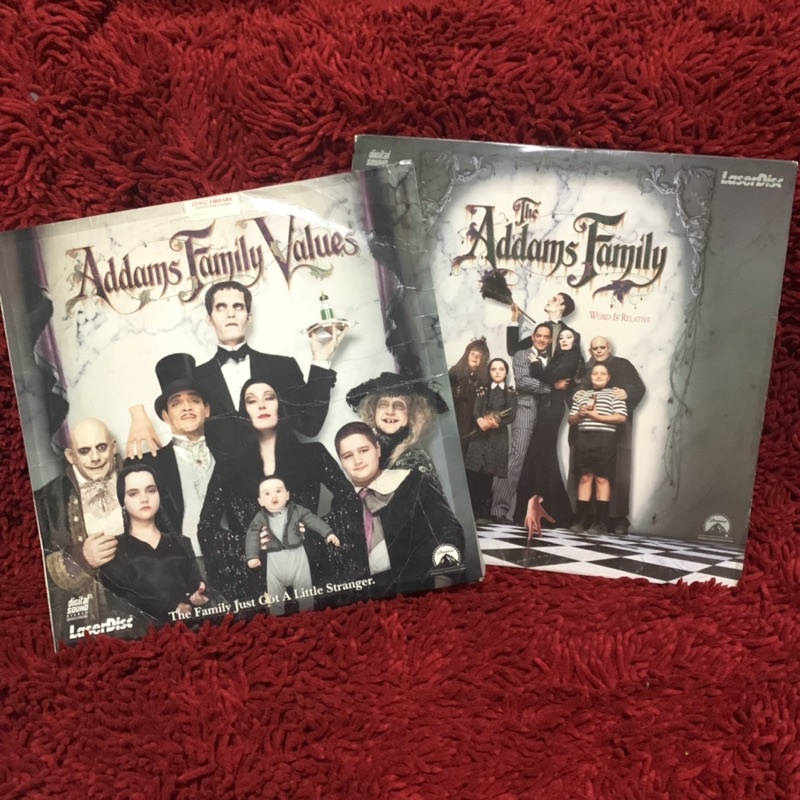 Jual Laserdisc the Addams Family set - Laser disc untested | Shopee ...