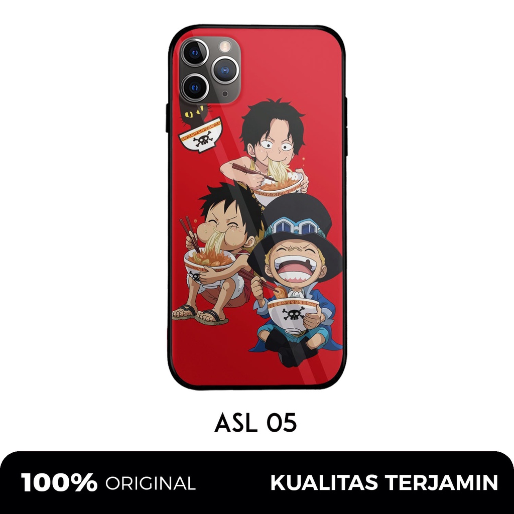 Jual Case Custom ASL One Piece LUFFY ACE SABO 1 Anime | Shopee Indonesia