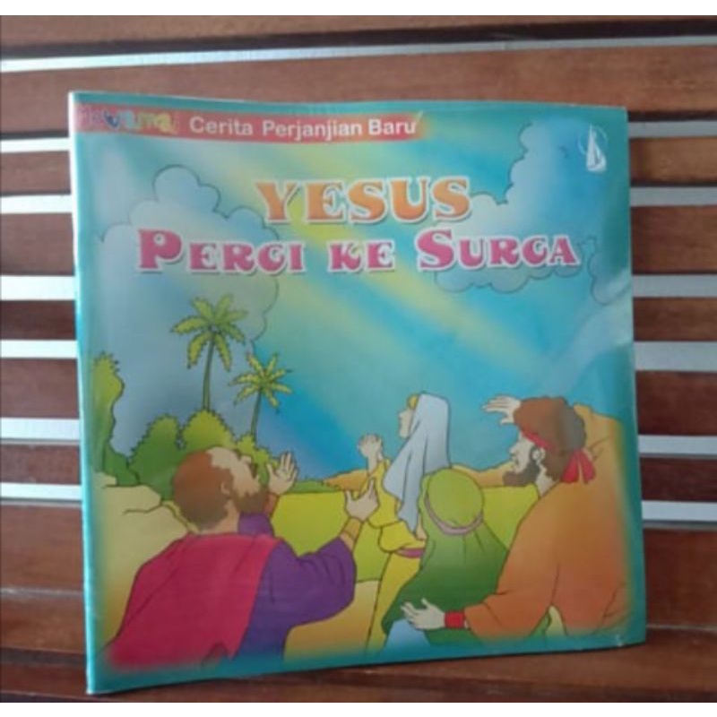 Jual BUKU CERITA MEWARNAI - YESUS PERGI KE SURGA | Shopee Indonesia