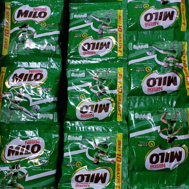 Jual NESTLE MILO 22 GRAM ( 1 RENTENG ) SASET | Shopee Indonesia
