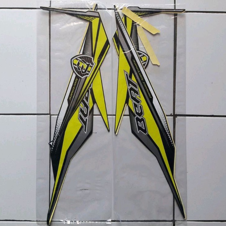 Jual Stiker stiker body motor honda beat cbs 2019 hitam -hijau | Shopee ...