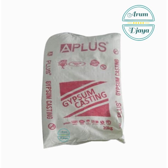 Jual Gypsum APlus Casting Premium Putih - Semen Gipsum Premium Putih ...