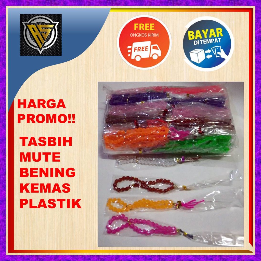 Jual Souvenir Pernikahan Tasbih Mutiara Kecil Plastik Mini 33 Butir ...