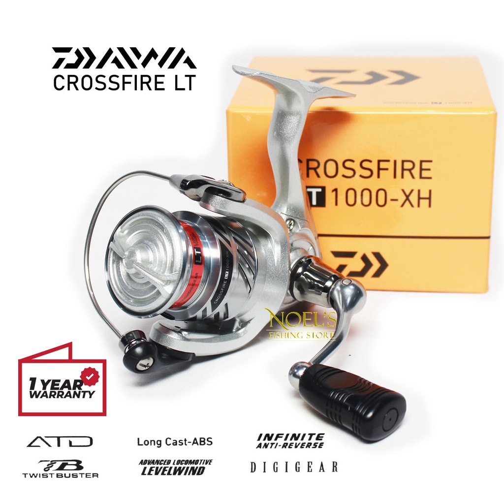 Jual Reel DAIWA CROSSFIRE | LT 1000 s/d 6000 | Kolam Sungai Rawa Muara Laut [20] | Shopee Indonesia