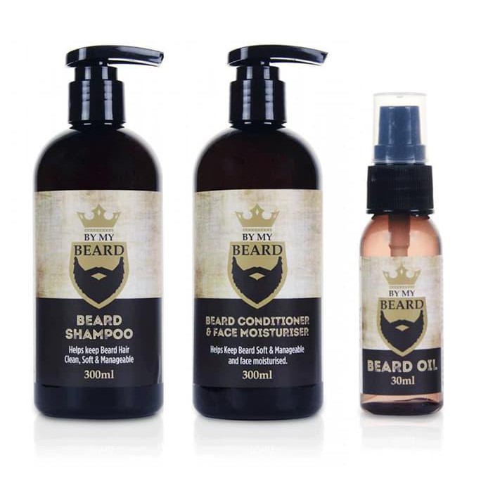 Jual shampoo By My Beard Triple Pack (Shampoo + Conditioner ...