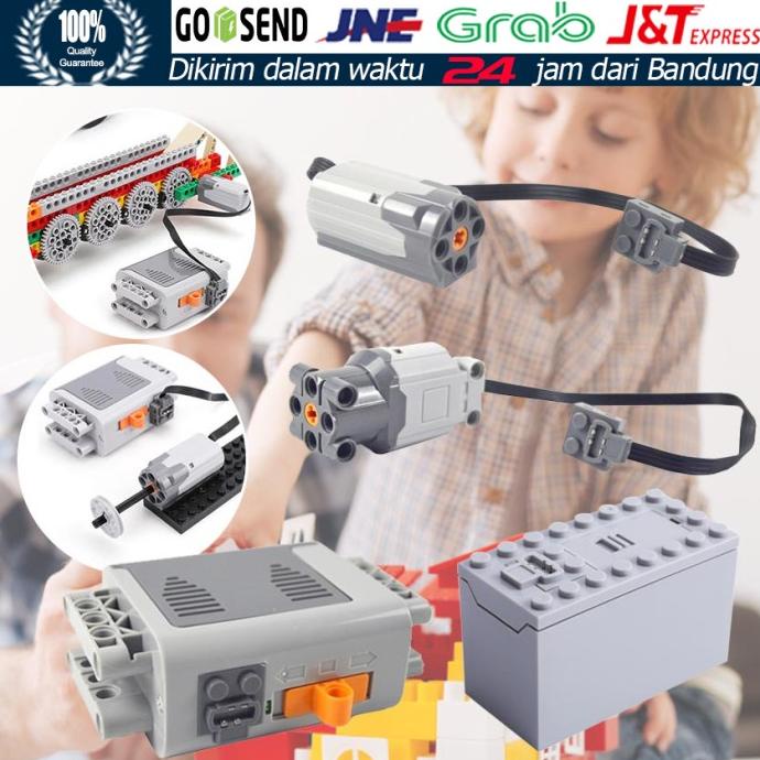 Jual lego power function Servo Motor Battery Box Receiver Remote ...