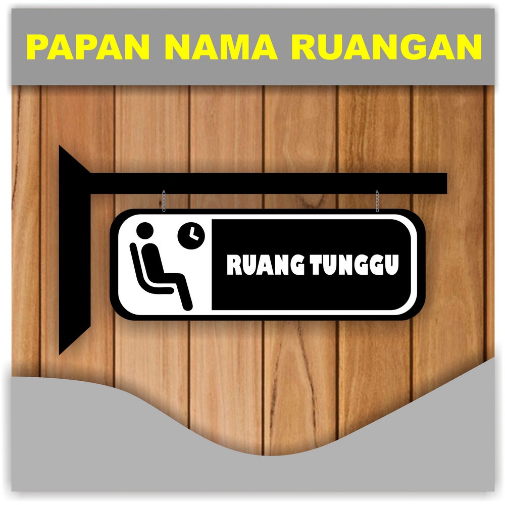 Jual SIGN BOARD PAPAN NAMA RUANGAN GANTUNG AKRILIK|ACRYLIK SOLID 2mm ...