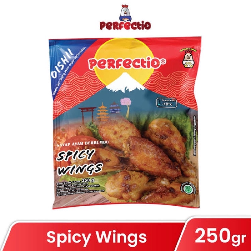 Jual perfectio spicy chicken Wings 250 gr | Shopee Indonesia