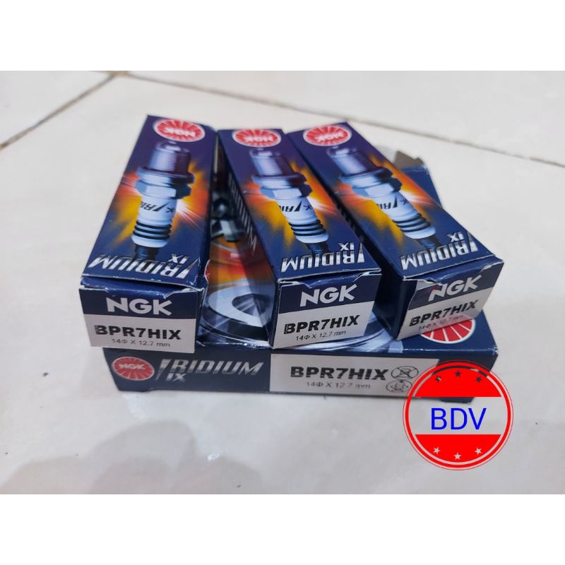 Jual Busi NGK Iridium BPR7HIX RXK, RXKing, RX King, Fizr, F1zr | Shopee ...