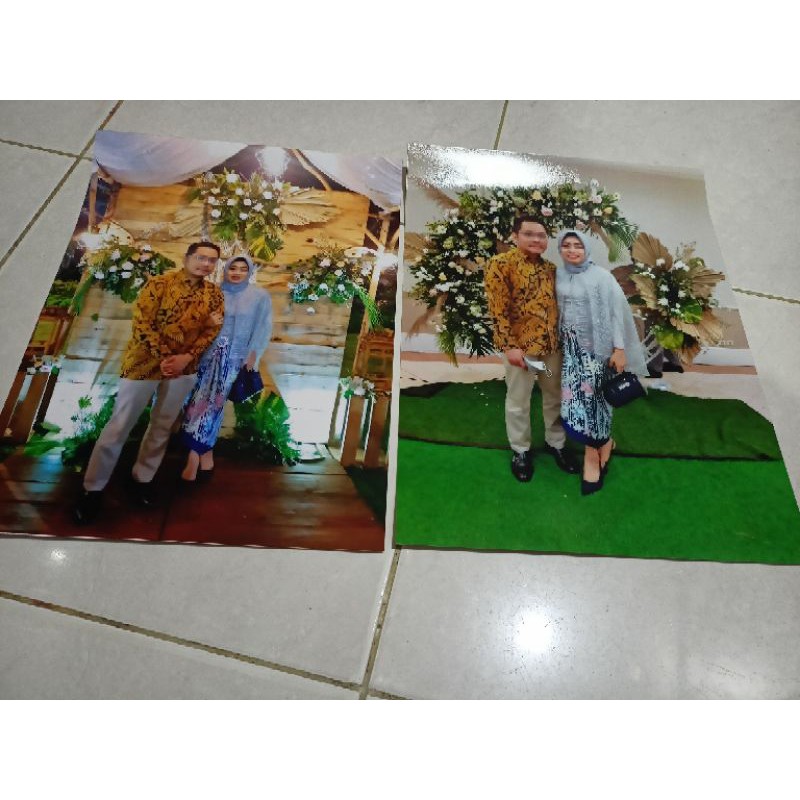 Jual CETAK FOTO UKURAN A3/17R ( 30X40 ) GLOSSY /SILKY | Shopee Indonesia