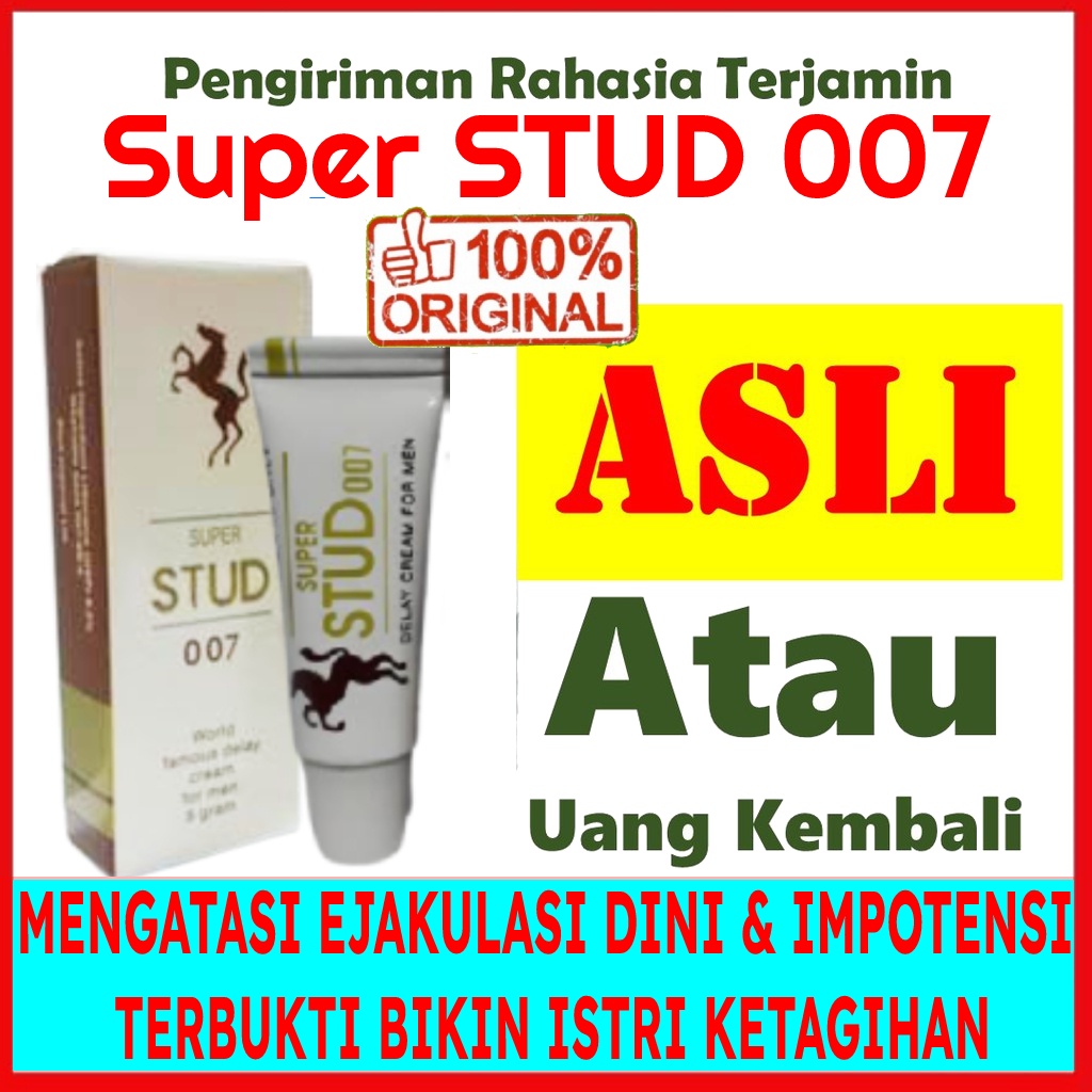 Jual SUPER STUD 007 ORIGINAL OBAT OLES KUAT CAP KUDA ANTI EJAKULASI DINI | Shopee Indonesia