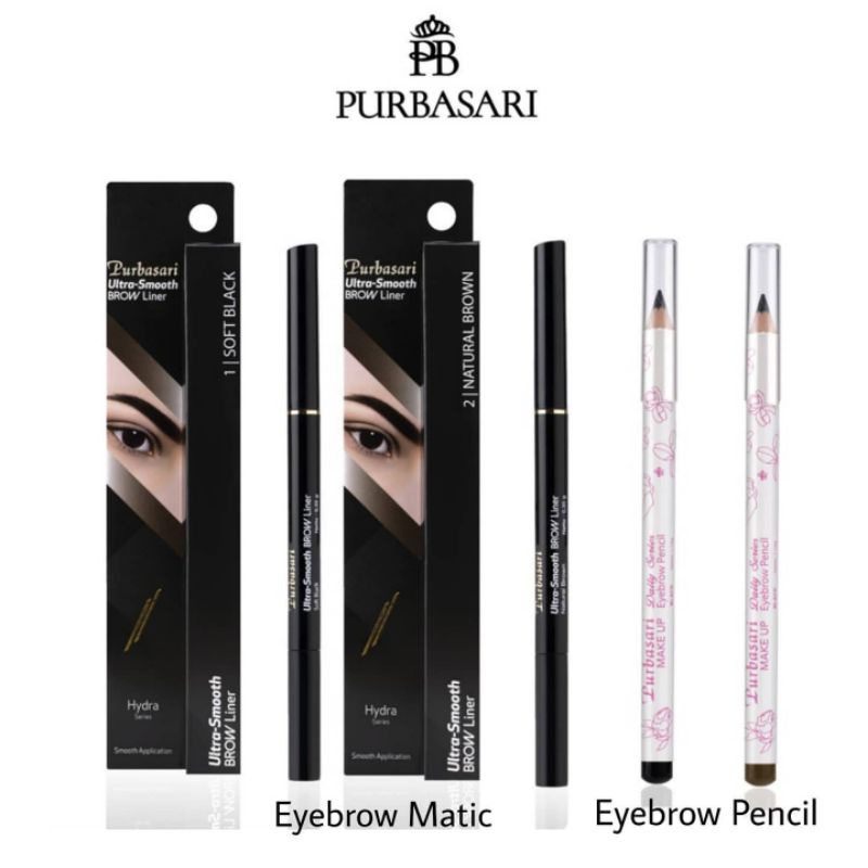 Jual PURBASARI Ultra Smooth Brow Liner & Eyebrow Pencil Daily Series ...