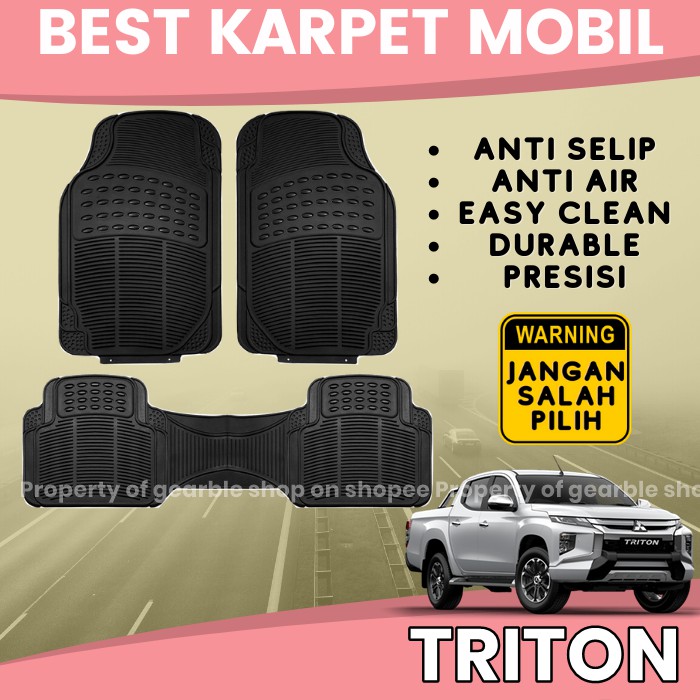 Jual KARPET MOBIL TRITON ALAS LANTAI MOBIL TRITON KARPET TRITON KARPET ...