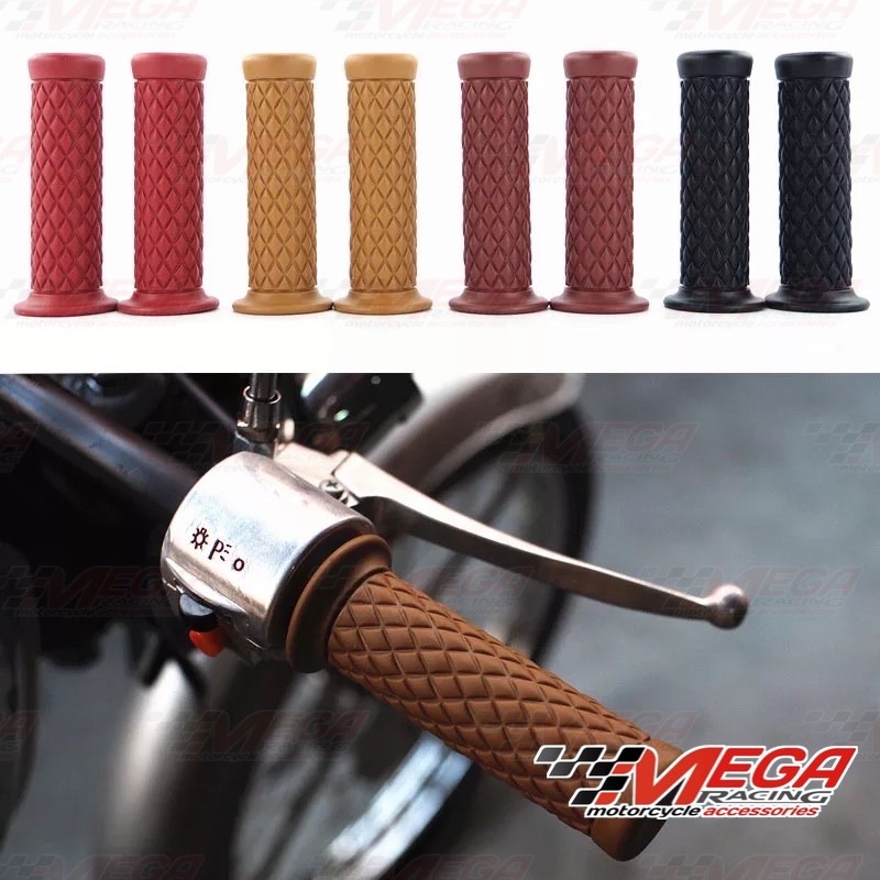 Jual HANDGRIP WAJIK HANDFAT JAPSTYLE CAFE RACER RETRO CLASSIC FAZZIO ...
