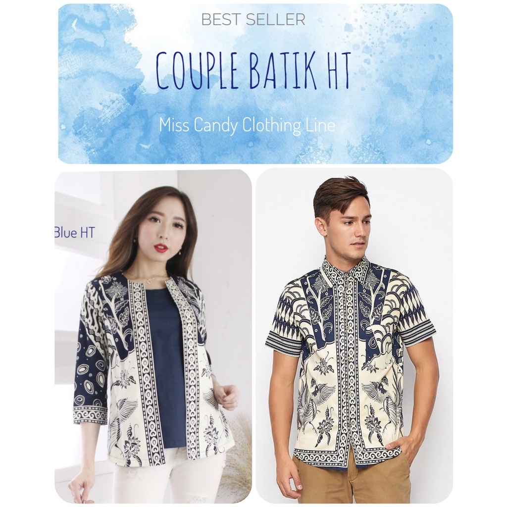 Jual BATIK COUPLE / COUPLE BATIK HT | Shopee Indonesia