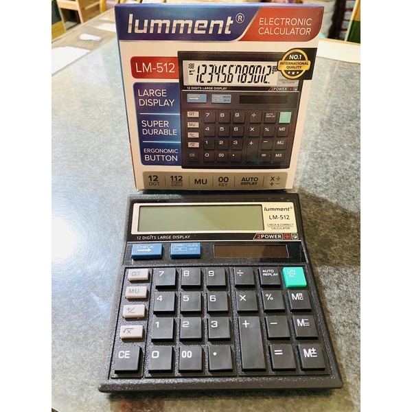 Jual Kalkulator Lumment LM-512 | Shopee Indonesia