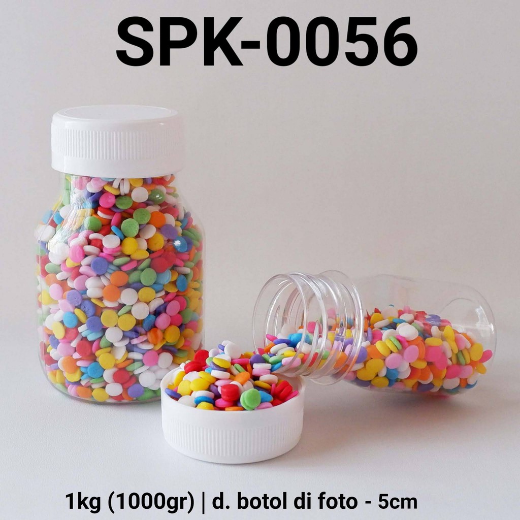 Jual SPK-0056 Sprinkles sprinkle sprinkel 1kg 1 kg confetti warna warni ...