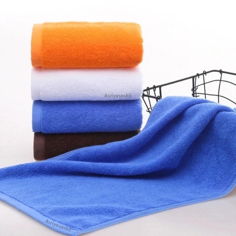 Jual Handuk Leher 35x70 Asriyasashii Cotton 100 % Tebal Super Lembut ...