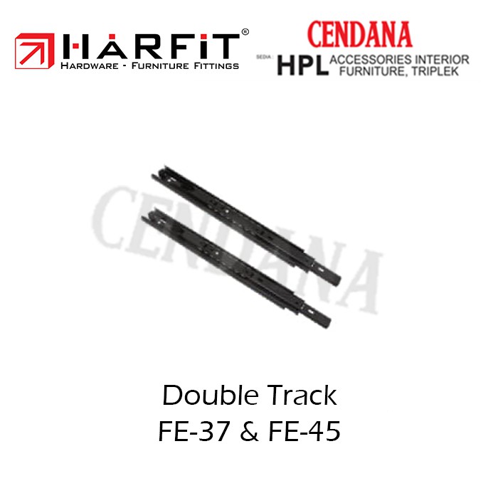 Jual Rel Double Track Harfit Tebal 4.5 Cm | Shopee Indonesia
