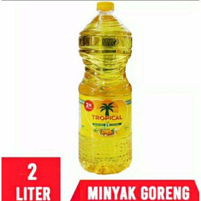 Jual Minyak Tropical 2 Liter Botol / Tropical 2lt / Tropical 2 Lt Botol ...