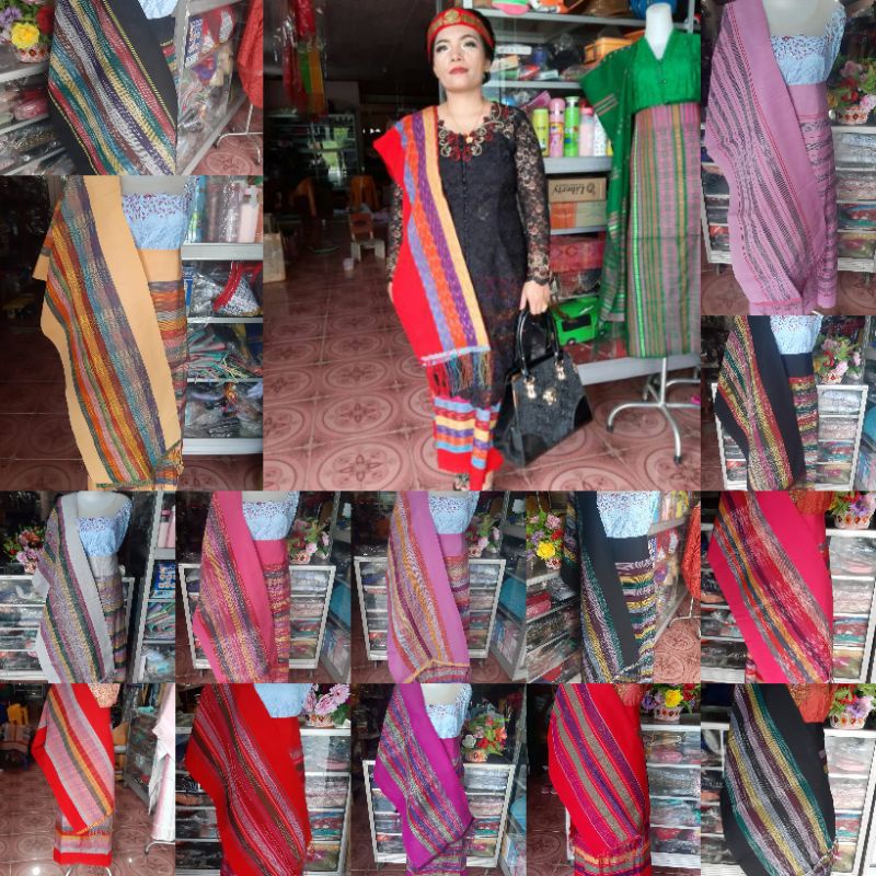 Jual Songket Harungguan Asli Tenun Tangan Tarutung Sarung dan Selendan Tenun Etnik Adat Batak ...