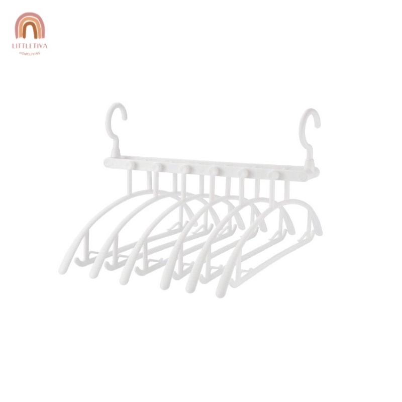 Jual iuiga gantungan baju putih, hanger baju aesthetic putih, iuiga ...