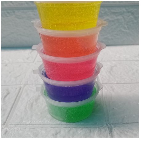 Jual Mainan Anak Slime Bening Mangkok Kecil slem | Shopee Indonesia