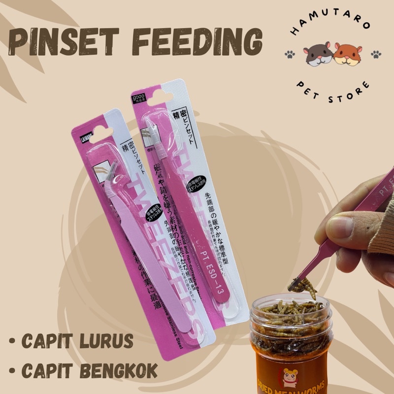 Jual Pinset Feeding , Alat Mengambil Makanan , Jangkrik / ulat Untuk ...