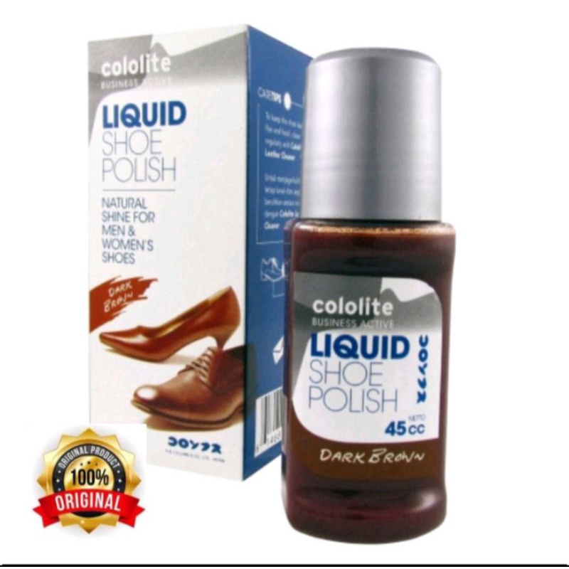 Jual Cololite semir sepatu cair 45ml | Shopee Indonesia