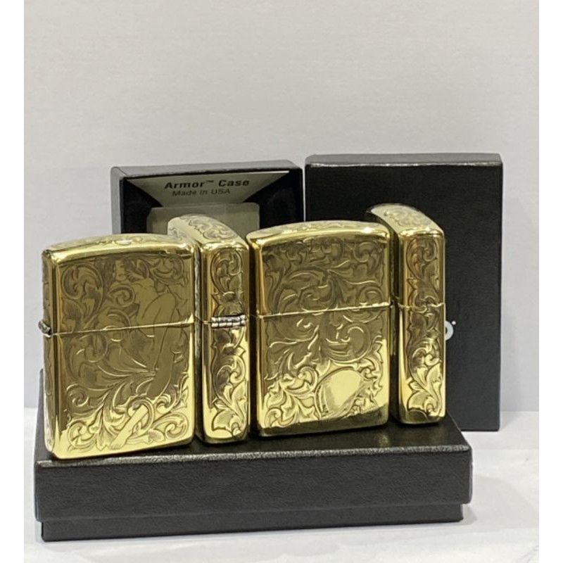 Jual Original Zippo Armor Lady Arabesque 5 Sides | Shopee Indonesia