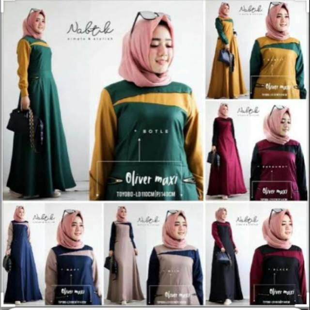 Jual Oliver Maxi Dress Cuci Gudang Shopee Indonesia