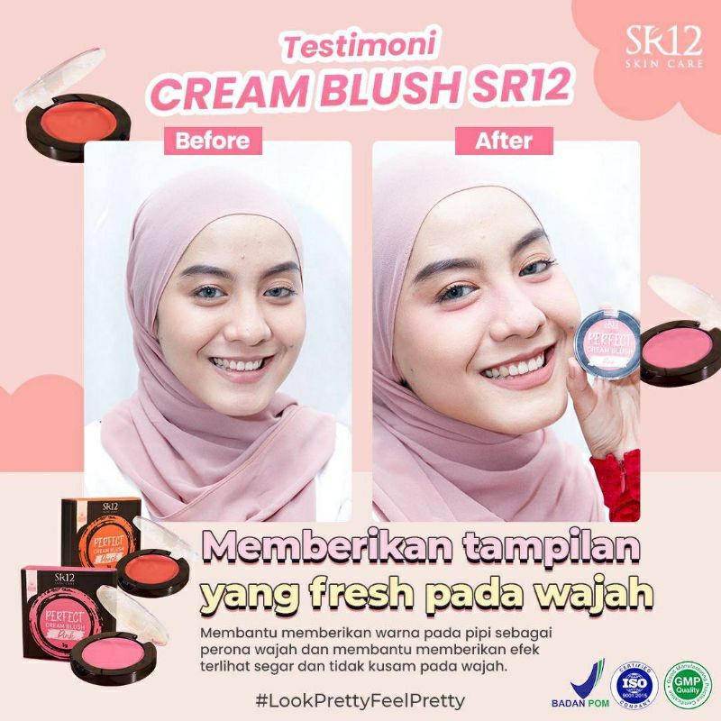 Jual PERFECT CREAM BLUSH | Shopee Indonesia