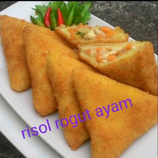 Jual Risol Ragout Ayam Sayur Frozen Jumbo isi 10 | Shopee Indonesia