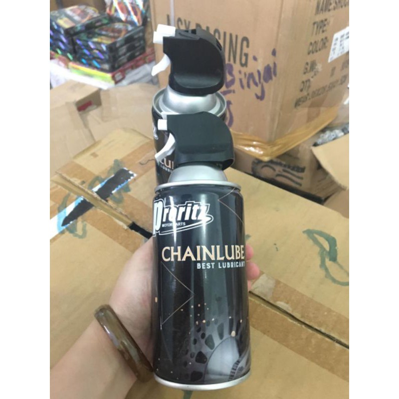 Jual MINYAK RANTAI CHAINLUBE PRORITZ / MINYAK RANTAI MOTOR UNIVERSAL ...
