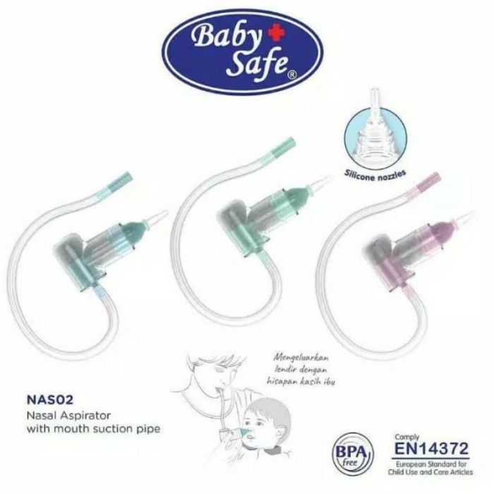 Jual Baby Safe Nasal Aspirator NAS02 Alat Penyedot Ingus Bayi Baby Safe ...