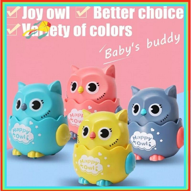 Jual Mainan Anak Viral Robot Owl/ Mainan Anak Happy Owl | Shopee Indonesia