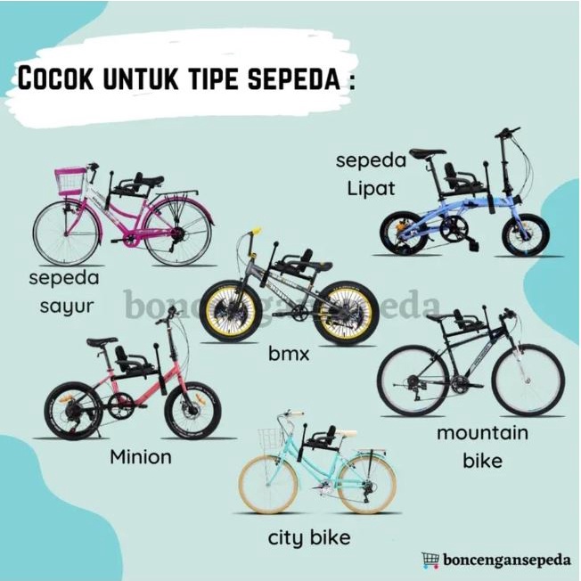Jual Boncengan anak di sepeda Gowes Bonceng anak Di sepeda Lipat ...