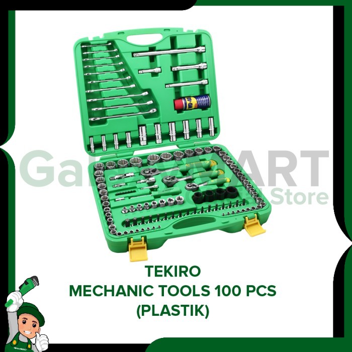 Jual TEKIRO Mekanik Tools 100 Pcs / Mechanic Tools Plastik | Shopee ...