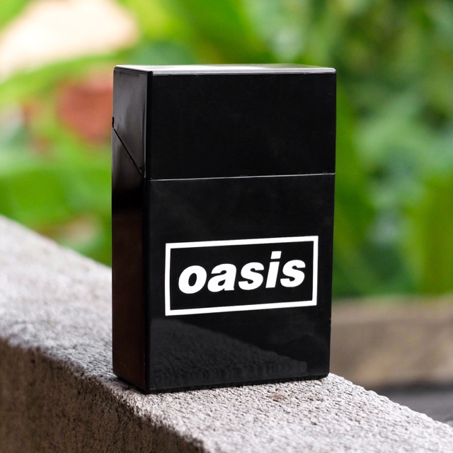 Jual Kotak Rokok Box Hitam Logo Oasis | Shopee Indonesia
