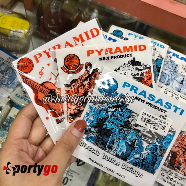 Jual Senar Gitar Akustik & Classic Pyramid /Piramid / Prasasti | Shopee ...