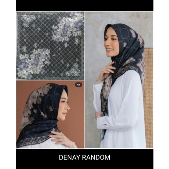 Jual New2022 Hijab Segiempat Denay lasecrut | Shopee Indonesia