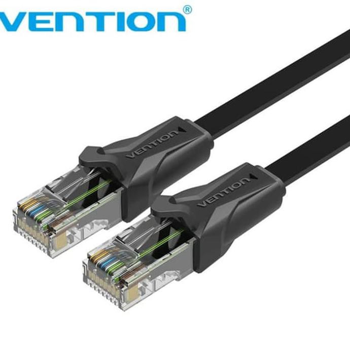 Jual Vention Iba 5M Kabel Lan Rj45 Cat6 Cat.6 Flat Gigabit Utp - Model ...