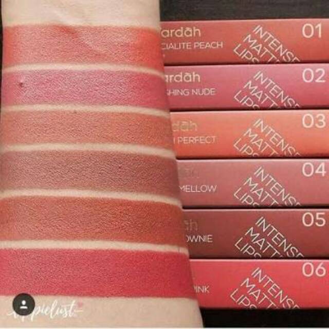 Jual Wardah Intense Matte Lipstick (+NEW SHADES) | Shopee Indonesia