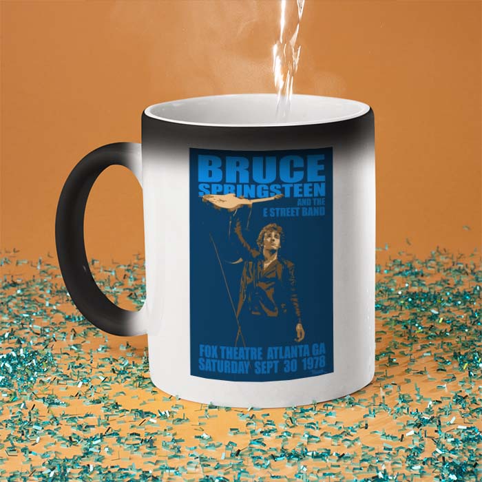 Jual Gelas Ajaib Bruce Springsteen 1978 Tour Poster Berubah Warna ...