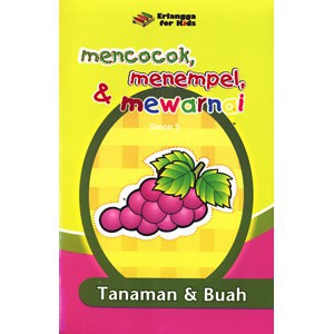 Jual Buku Erlangga TK 01090070 MENCOCOK: TANAMAN & BUAH# | Shopee Indonesia