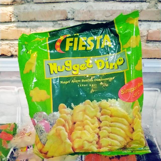 Jual FIESTA NUGGET DINO CHICKEN NUGGET 500g | Shopee Indonesia