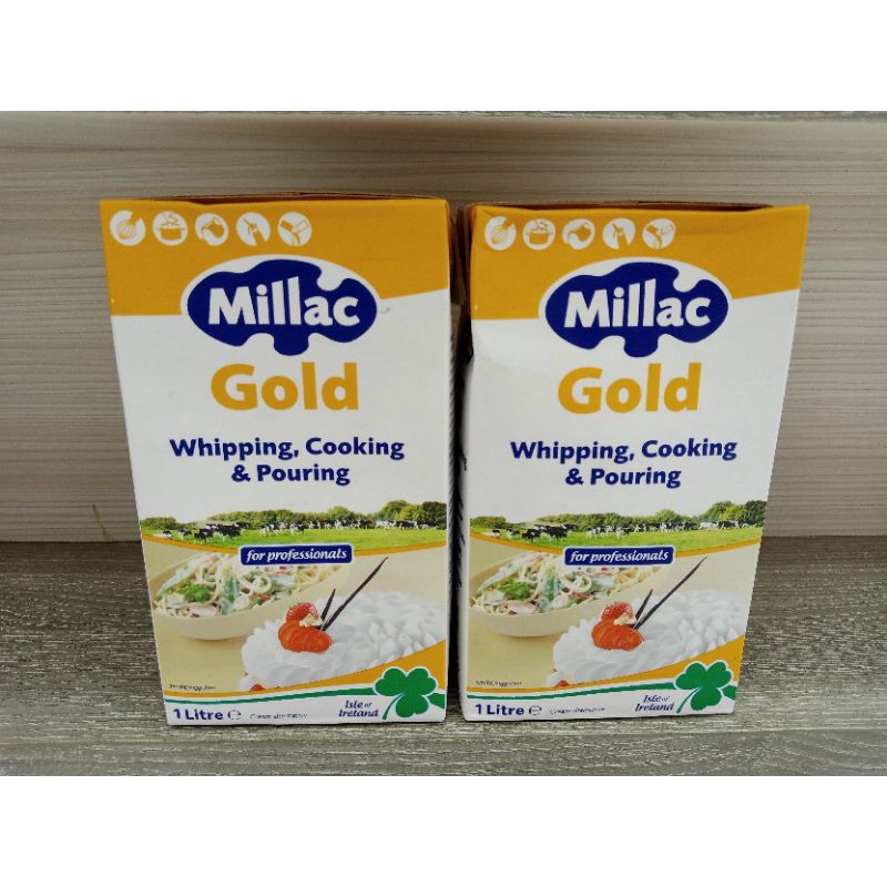 Jual COOKING CREAM MILLAC GOLD 1L | Shopee Indonesia