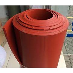 Jual jual silicone rubber gasket/silikon merah lembaran 8mm 1m x 1m ...
